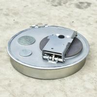 China 16 Diameter Carbon Steel Clamped Manhole Cover for All Tanker Truck Applications for sale