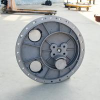 China 16 Inch Aluminum Alloy Tanker Manhole Cover For Fuel Tank Truck Optional Breathing Valve Flow Rate for sale
