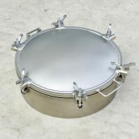 China European Standard Stainless Steel Quickly Open Manhole Cover with Max Pressure 0.65Mpa Pressure Resistance for sale