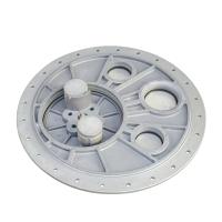 China European Standard 20' Round Manhole Cover for Fuel Tanker Truck Manway Manhole Cap With Double Inner Breath Valve Medium Light for sale