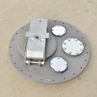 China Max Pressure 0.65Mpa European Standard Aluminum Alloy Manhole Cover Without Breath Valve for Heavy Duty for sale