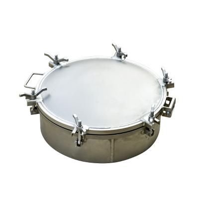 China Quick Opening Truck Ss Manhole Cover with Optional Breathing Valve Availabl for sale