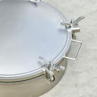 China Quick Opening Truck Ss Manhole Cover with Optional Breathing Valve Availabl for sale