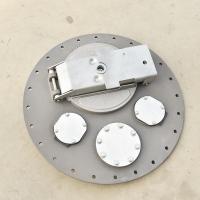 China Oil Station Essential 20inch European Standard Fuel Tanker Manhole Cover with Single Breathing Valve for sale