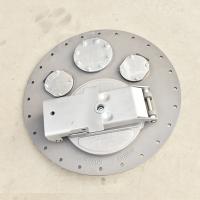 China Oil Station Essential 20inch European Standard Fuel Tanker Manhole Cover with Single Breathing Valve for sale