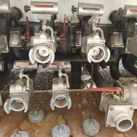 China 3 inch Aluminium French Discharge Valve for Fuel Tank Truck API Valve Unloading Valve Standard for sale