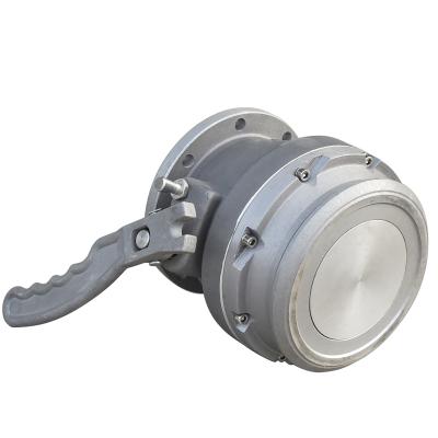 China Oil Media European Standard Aluminum Alloy Fuel DischargeAPI Bottom Loading Valve for Tanker Truck E20 and B100 biofuels for sale