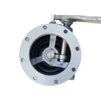 China Oil Media European Standard Aluminum Alloy Fuel DischargeAPI Bottom Loading Valve for Tanker Truck E20 and B100 biofuels for sale