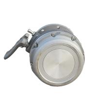 China 3 Inch Aluminum Alloy API Discharge Valve for Tanker Truck BALL Structure 0.6 Mpa European Standard European Design for sale