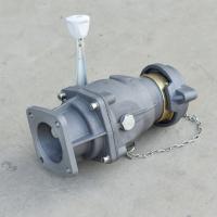 China OEM Supported Italy Style Aluminum Alloy API Discharge Valve for Tanker Truck -20℃ - 70℃ Customizable for sale