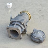 China Customizable 3inch Italian Type Openable Tank Truck Oil Tanker Discharge Valves for Normal Temperature Media for sale