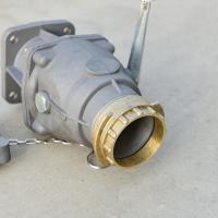 China Customizable 3inch Italian Type Openable Tank Truck Oil Tanker Discharge Valves for Normal Temperature Media for sale