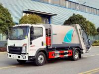 China 4*2 Trash Compression Garbage Trucks and Rubbish Collection Garbage Compactor Truck for sale