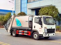 China 4*2 Trash Compression Garbage Trucks and Rubbish Collection Garbage Compactor Truck for sale