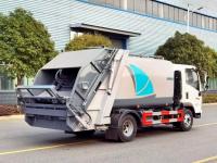 China 4*2 Trash Compression Garbage Trucks and Rubbish Collection Garbage Compactor Truck for sale