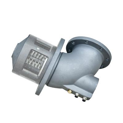 China European Standard Aluminum Alloy 4 Inch Pneumatic Shut-off Valve for Max Pressure 0.6Mpa in Heavy Duty Applications for sale