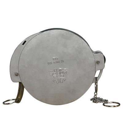 China Stainless Steel 304 API Bottom Valve Dust Cap for Oil Tank Trucks DN150 Certified and Accredited for sale