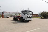 China Remote Control Hook Lifting Garbage Truck Equipped With Pneumatic Control Valve Hooklifts for sale