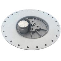 China Sinocls 16inch Carbon Steel Round Flange Clamp Fuel Tank Manhole Cover with Working Voltage and Temperature -20- 70 for sale