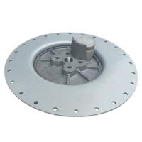 China Sinocls 16inch Carbon Steel Round Flange Clamp Fuel Tank Manhole Cover with Working Voltage and Temperature -20- 70 for sale