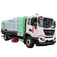 China Dongfeng Truck Mounted Vacuum Road Sweeper Cleaner for City Cleaning for sale