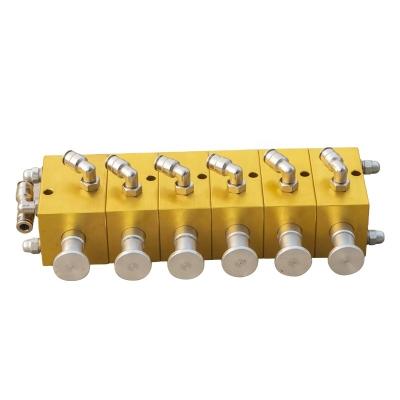 China Professional Aluminum Alloy Pneumatic Switch With Five Compartments for Industrial Applications for sale