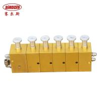 China Professional Aluminum Alloy Pneumatic Switch With Five Compartments for Industrial Applications for sale