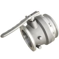 China Manual Fuel Tanker Truck Unloading Valve Aluminium Alloy API Adaptor Valve for -20-70C Temperature Adjustment for sale
