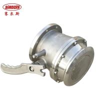 China Fuel Tanker Truck Unloading Valve Stainless Steel API Adaptor Valve for Accurate Unloading Performance for sale