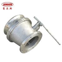 China Fuel Tanker Truck Unloading Valve Stainless Steel API Adaptor Valve for Accurate Unloading Performance for sale