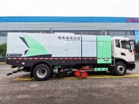 China Street Cleaning Equipment Dust Sweeper Vacuum Machine for Road Cleaning and Construction Works for sale