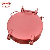 China One Touch Quick Open Manhole Cover For DN 450mm Transportation Tank Products On Tanker Truck for sale