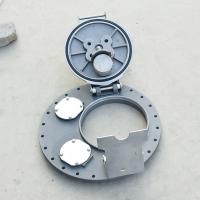 China Nozzle-Friendly Aluminum Alloy Oil Truck European Standard Manhole Cover for OIL TANK TRUCK for sale