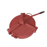 China Flow Rate DN470mm Carbon Steel Three-claw Manhole Cover for Powder Materials Transporting Tank for sale