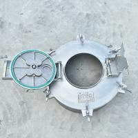 China Stainless Steel Six-Claw Quick-Open Explosion-Proof Manhole Cover for Fuel Tanker Working Voltage / ODM Customized Support for sale