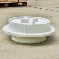 China ODM Supported 45kPa Nominal Pressure DN500 Full Plastic Manhole Cover for Chemical Liquid Truck for sale