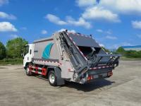 China EURO 5 Emission Standard Isuzu 5 Ton 8 Cbm Garbage Compactor Truck 4x2 for sale