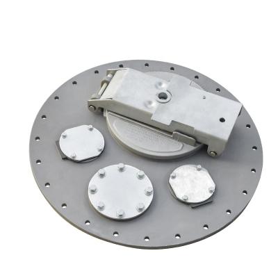 China 20 Inch European Aluminum Alloy Manhole Cover with Single Valve for sale