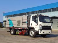 China Gross Vehicle Weight 18000 Howo 10000 Liters Road Washer Road Sweeping Truck for sale