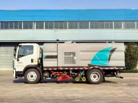 China Gross Vehicle Weight 18000 Howo 10000 Liters Road Washer Road Sweeping Truck for sale