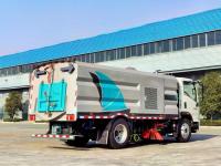 China Gross Vehicle Weight 18000 Howo 10000 Liters Road Washer Road Sweeping Truck for sale