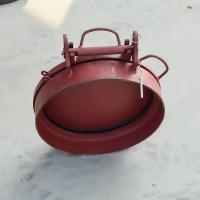 China 0.3MPA Pressure Carbon Steel Quick Opening Manhole Cover for Powder Tanker Truck Optional Red Color for sale