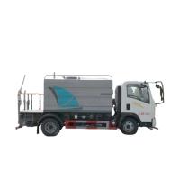 China HOWO 4*2 Water Bowser Truck with 8000 Liters Square Tanker and Right Hand Driver for sale
