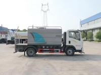 China Manual Transmission 7 Cbm Water Spray Tanker Sprinkler Tank Truck for Dust Suppression and Dust Control for sale