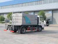 China Manual Transmission 7 Cbm Water Spray Tanker Sprinkler Tank Truck for Dust Suppression and Dust Control for sale