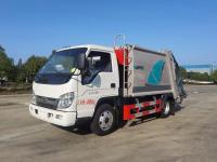China EURO 5 Manual Transmission Rubbish Compactor Garbage Truck Garbage Lifting for 2024 Garbage for sale