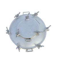 China 304 Stainless Steel Quick Opening Manhole Covers for Chemical Vehicles Manufactured by Professional Suppliers for sale