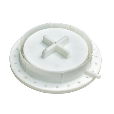 China Chemical Tank Truck Full Plastic Manhole Cover with -40°- 70° Design Temperature for sale