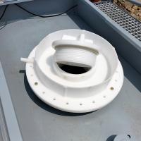 China Chemical Tank Truck Full Plastic Manhole Cover with -40°- 70° Design Temperature for sale
