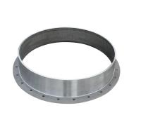 China Aluminum Alloy European Standard Manhole Cover Seat Ring for Tank Truck Nozzle Compatibility Guaranteed for sale